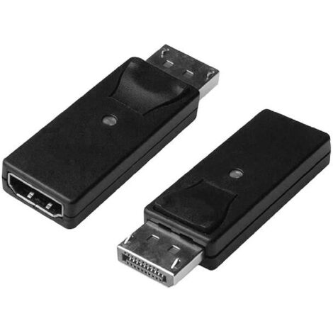 Adaptateur DisplayPort 1.1a male vers HDMI femelle noir