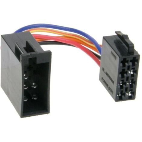 Fiche ISO autoradio Adaptateur universel ISO