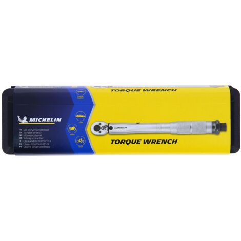 Michelin – Clé dynamométrique 1/4'' – Tête carrée CR-Mo 24 dents ...
