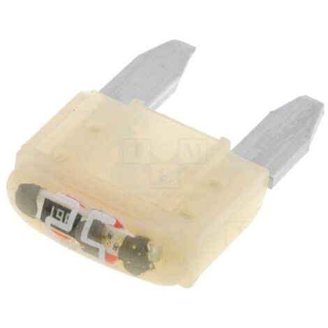 Mini Fusible 25A 12VDC 10.9mm MINI avec LED x10