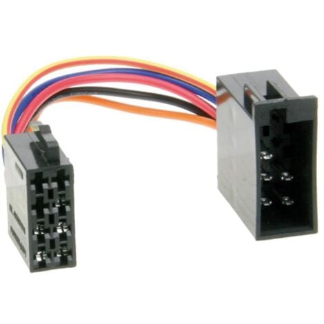 Fiche ISO autoradio Adaptateur universel prise ISO