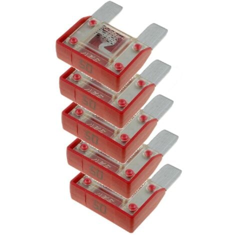 5x Maxi Fusibles 50A 29mm MAXIVAL