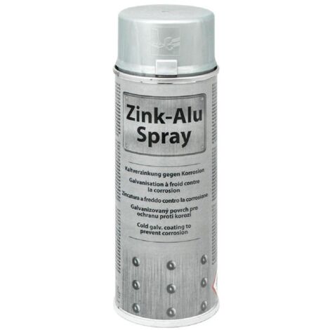 Peinture Zinc-Alu Spray 400ml Motip