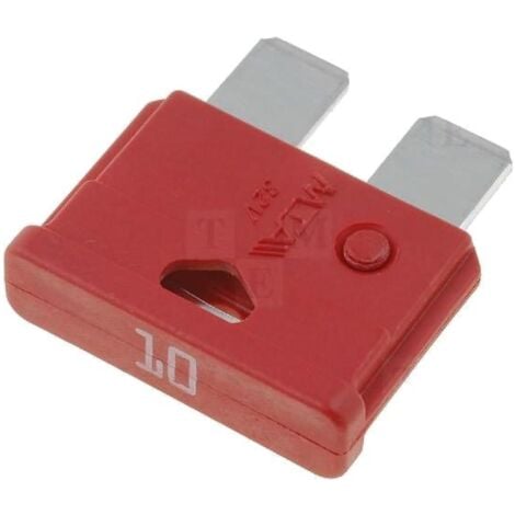 Fusible 10A 19mm UNIVAL x10