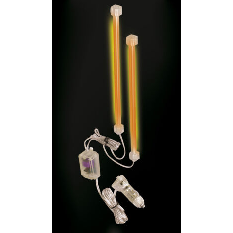 2 Tubes Neon cathode froide - 23cm - orange