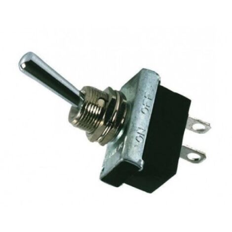 Interrupteur on-off metal chrome