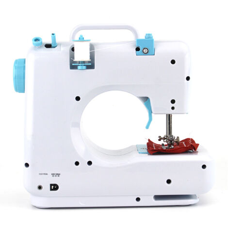 DEWIN Machine à Coudre électrique 12 Points Machine à Coudre Double Fil ...