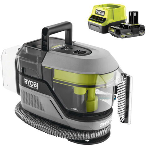 Ryobi ONE+ Brushless Swift Clean Spot Cleaner Kit (1x 2.0Ah) 18V ...