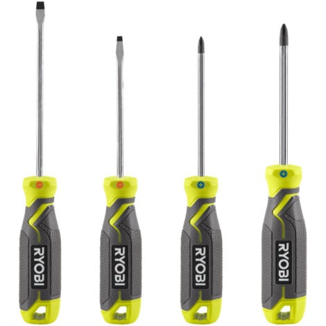 Ryobi 4pc Screwdriver Set RHSDS4PC