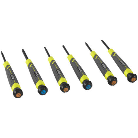 Ryobi 6pc Precision Screwdriver Set RHSDSPC6
