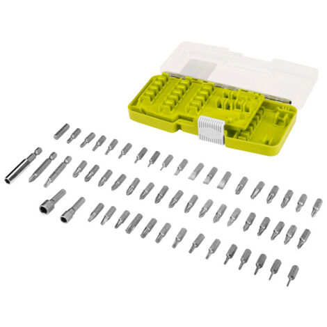 Ryobi 55 Piece Screwdriving Bit Set RAK55DK