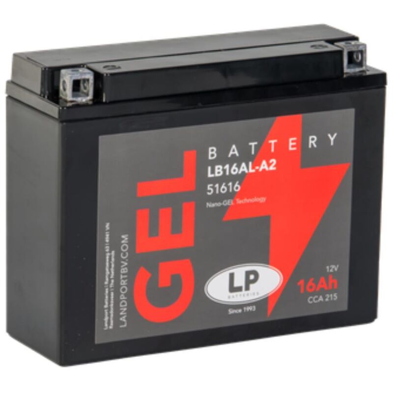 Batterie 12V 16Ah für Motorrad Startbatterie MG LB16AL-A2