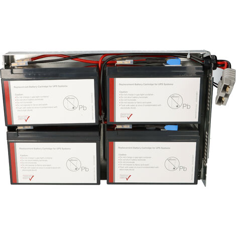 Akku passend für RBC23 APC Smart UPS 1000 Plug & Play