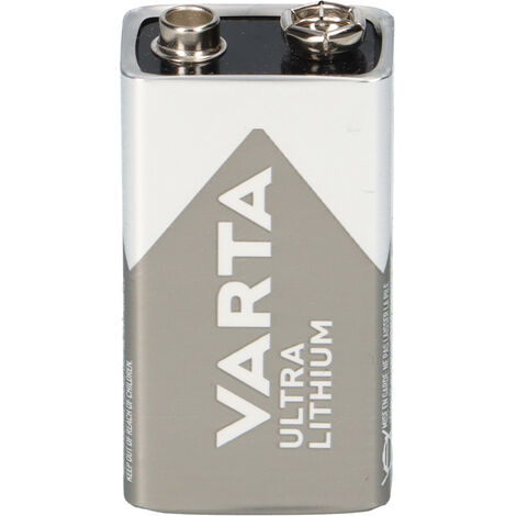 10x 1er Blister Varta Professional Lithium Batterie 9V-Block
