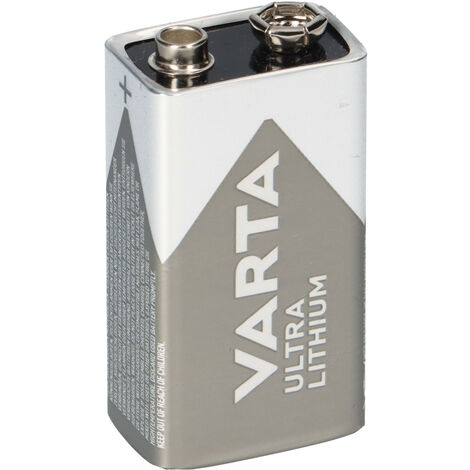 5x 1er Blister Varta Professional Lithium Batterie 9V-Block