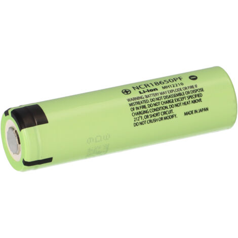 8x Panasonic NCR18650PF Flat-Top Li-ion 18650 2900mAh 3,6V