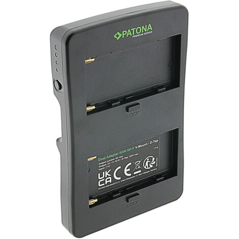 PATONA V-Mount Adapter 2x Sony NP-F Akkus auf V-Mount
