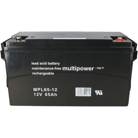 Multipower Blei-Akku MPL65-12 12V 65Ah Pb