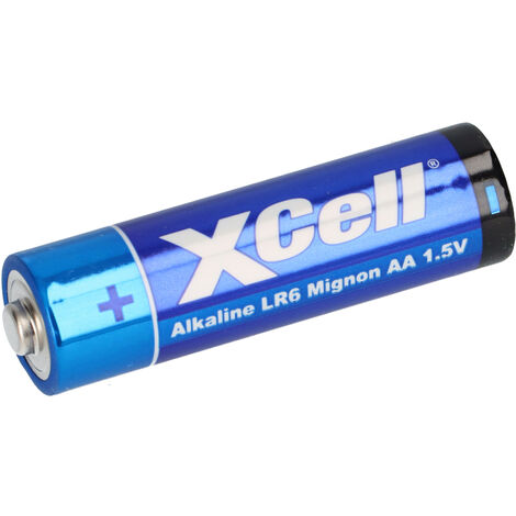 50x XCell AA LR6 Mignon Super Alkaline Batterie