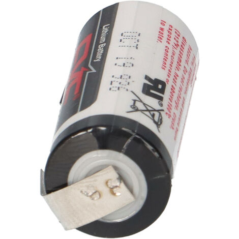 EVE Lithium Batterie ER14335 2/3AA 3.6V 1-2Ah LiMnO2 LF U