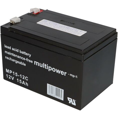 Elektro-Roller-Scooter Batterie Akku 12V 15 AH MP