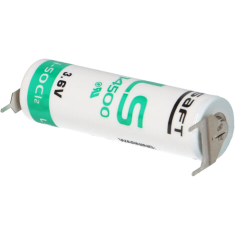 Saft Lithium 3,6V Batterie LS14500-3PF AA - pin