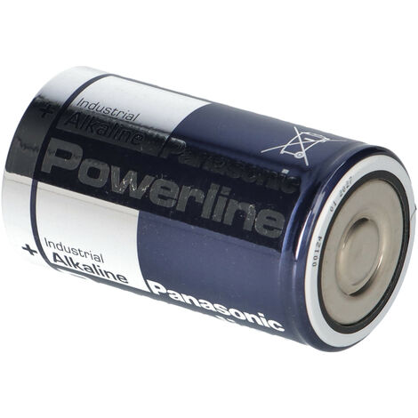 4x Panasonic LR20 Powerline Mono Batterie D Industrial