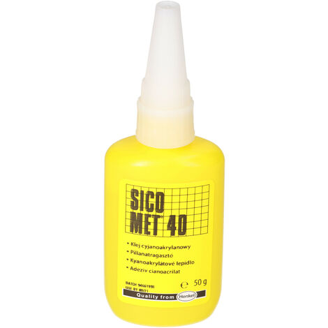 Klebstoff Sicomet 40, 50 g Flasche