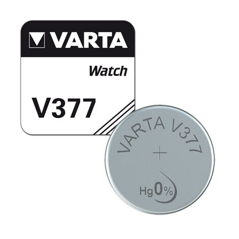 Varta Uhrenbatterie V377 AgO 1,55V - SR626SW