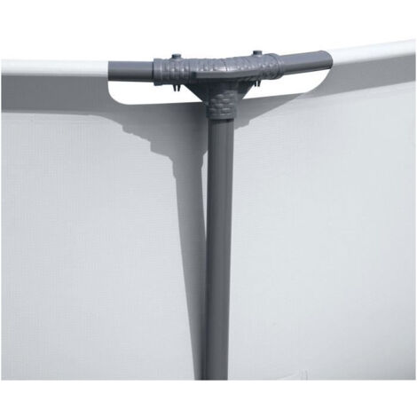 Piscine hors sol facile a monter Bestway Steel Pro Max 305x76 cm grise ...