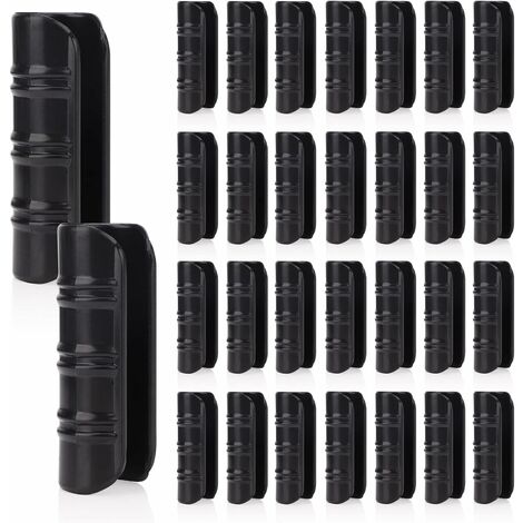 30 PCS Jardin Bâtiments Tube Clip, Clips en Plastique pour Serre Film ...
