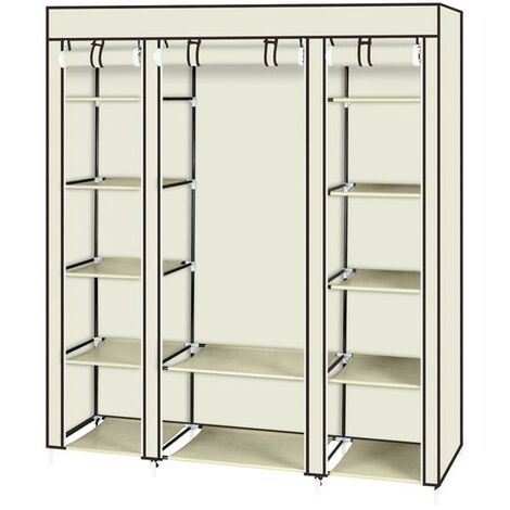 Armoire de Rangement vêtements de Placard, Rangement de Garde-Robe ...