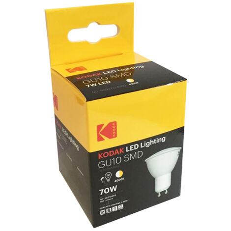 Kodak Led Lighting 70wgu10smd 6000k 71050-eu-6000 7w Led