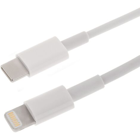 Cable lightning a USB tipo C de 50cm.