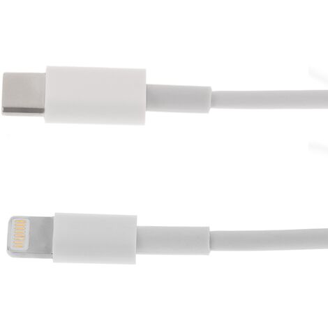 Cable lightning a USB tipo C de 50cm.
