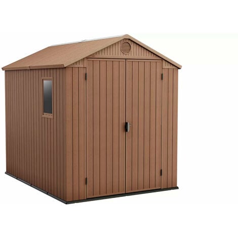 Keter Darwin Shed 6 x 8ft - Brown
