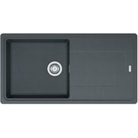 Franke Titan 1 Bowl Composite Kitchen Sink - Graphite Grey
