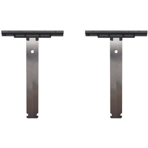 2 Attaches de Tablier, Fixation par clip, Verrou pour Volet Roulant