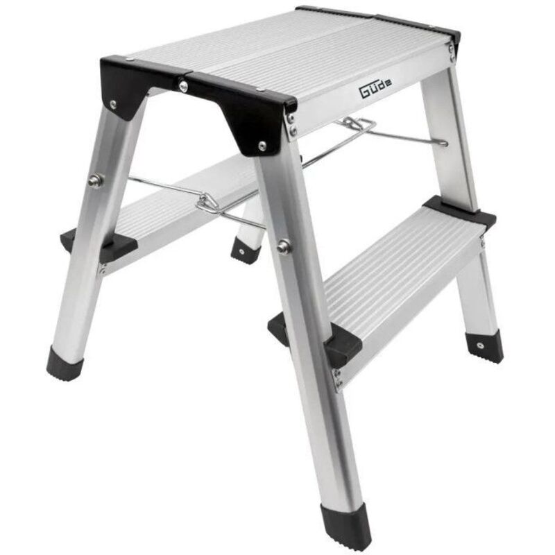 Escabeau alu 2 marches - Marchepied pliable GAT 2S