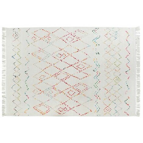 Alfombra DKD Home Decor Multicolor Rombos 160 x 230 x 0,7 cm