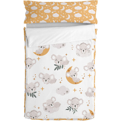 Saco Nórdico sin Relleno HappyFriday Moshi Moshi Baby koala Multicolor ...