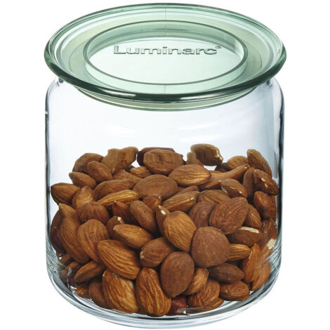 Tarro Luminarc Pure Jar Verde Vidrio 750 ml (6 Unidades)