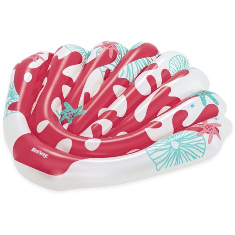 Bestway Colchoneta Hinchable Coral 186x153 cm Playa y Piscina 43724