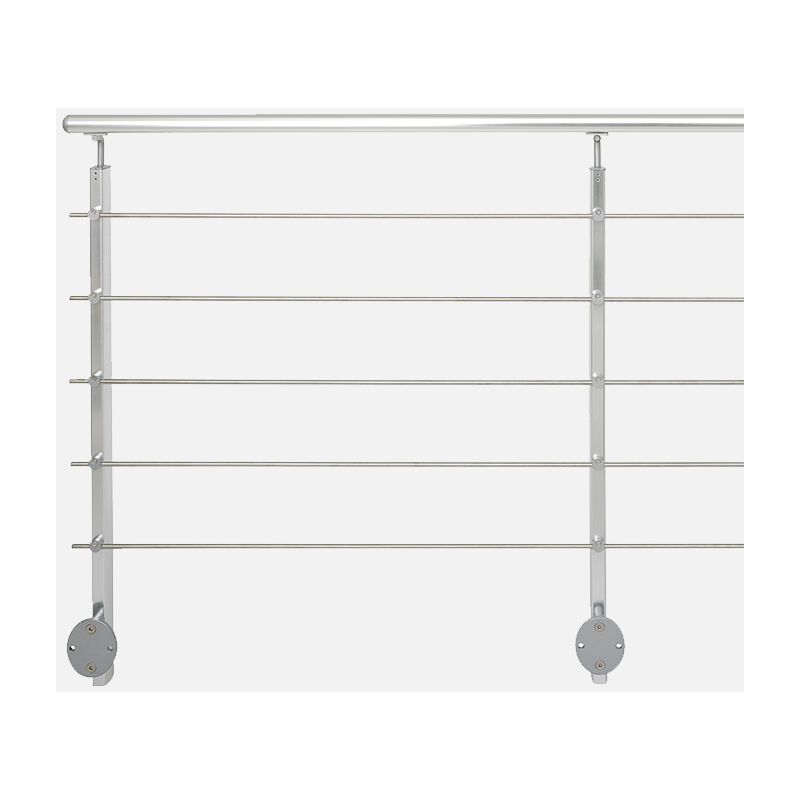 INOLINE - Kit garde-corps 2m prêt à poser en aluminium