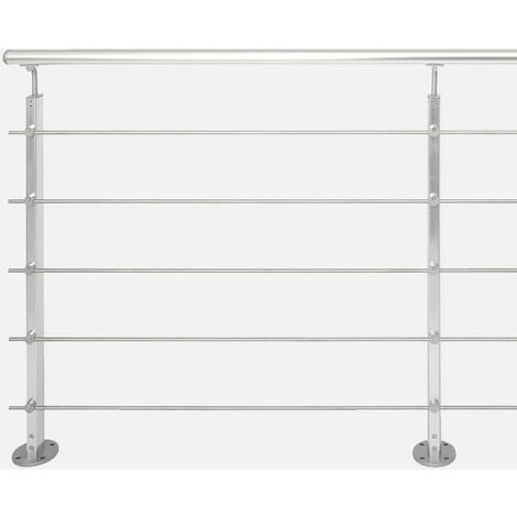 INOLINE - Kit garde-corps 2m prêt à poser en aluminium