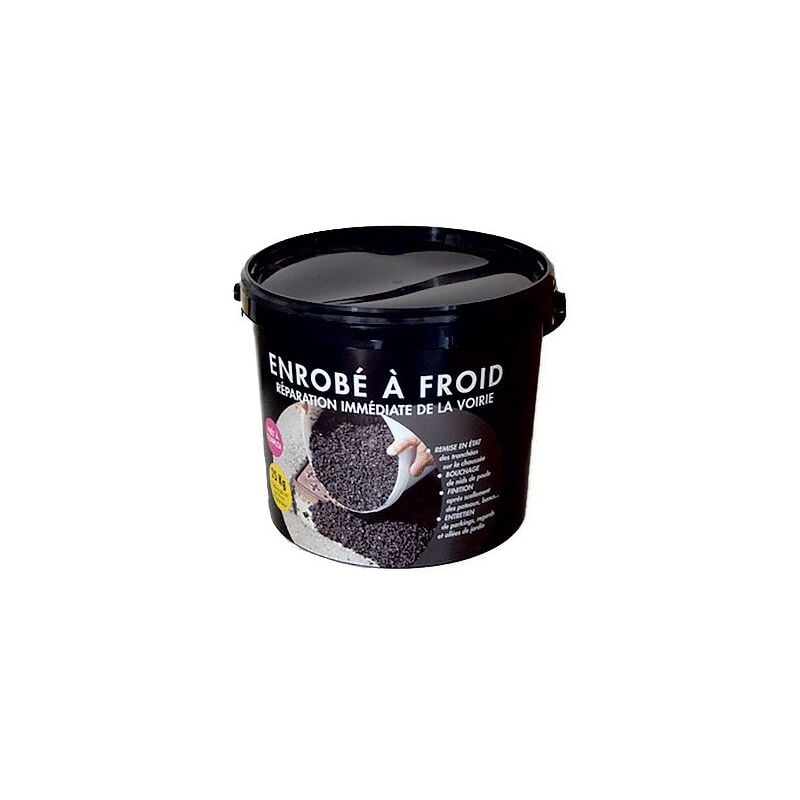 Enrobé à froid noir - seau de 25 kg