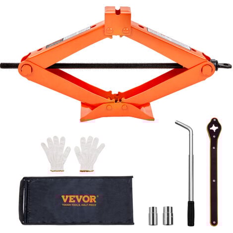 VEVOR Martinetto a Forbice per Auto Cric Martinetto di Sollevamento per ...