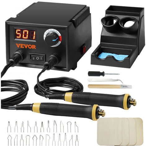 VEVOR Kit Pirografia per Legno Temperatura Regolabile 200700°C con ...