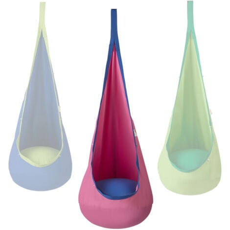 VEVOR Sedile Altalena per Bambini Sospesa, Sedia Amaca Sospesa con ...