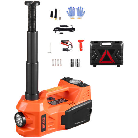 VEVOR Cric Elettrico per Auto 5 Tonnellate, Cric Elettrico Martinetto a ...